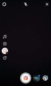 effects and filters screen IG reels